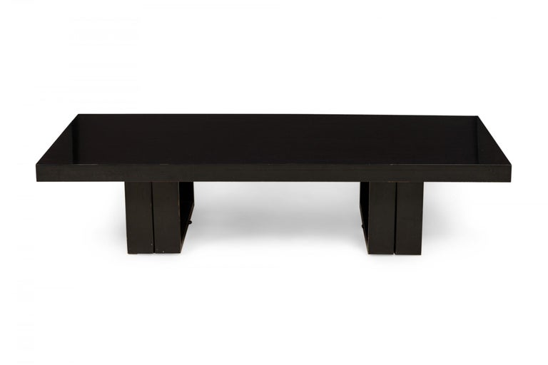 Van Keppel Green VKG Ebonized Convertible Dining Table / Coffee Table ...