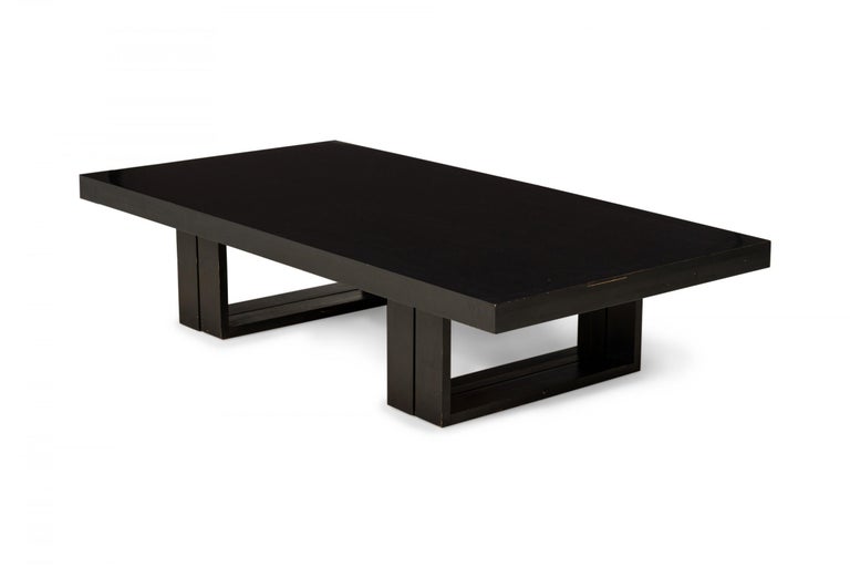 Van Keppel Green VKG Ebonized Convertible Dining Table / Coffee Table ...