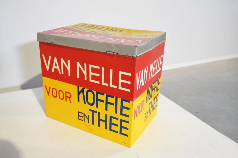Van Nelle Coffee or Tea Box by Jacques Jongert 1930's at 1stDibs