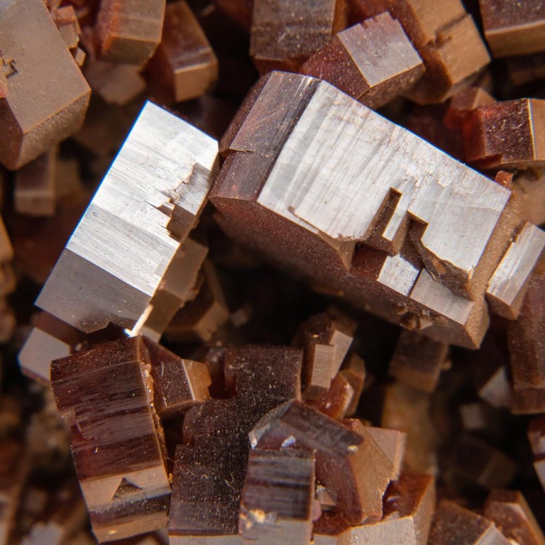Vanadinite Crystal Cluster on Matrix From Morocco For Sale at 1stDibs