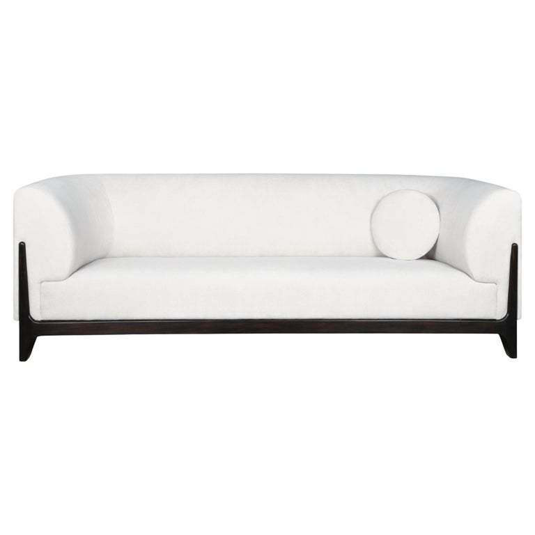 Vandome Sofa inspired by French 50´s era, fully upholstered with a ...