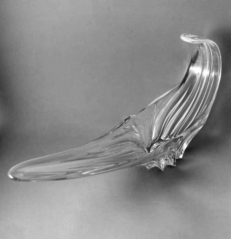 Vannes-le-chatel Cristalleries Style French Lead Crystal Centerpiece ...