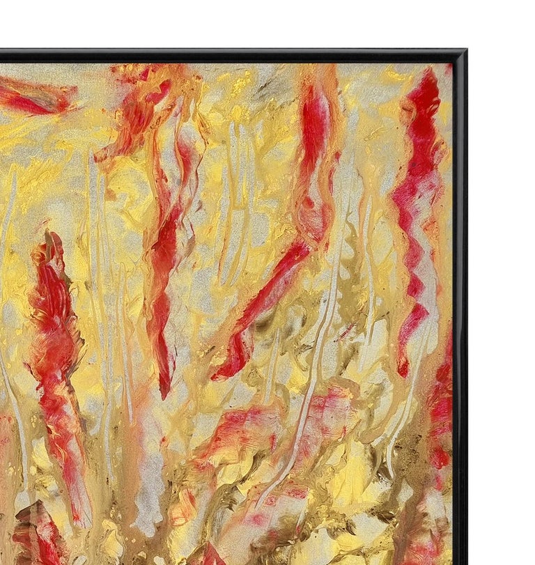 "Variation" Abstract Painting by Pascal and Annie Leniau, French ...