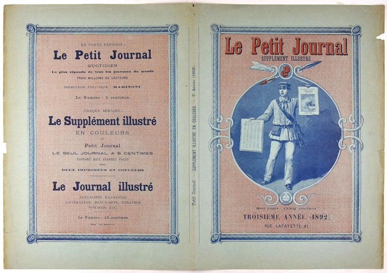 Unknown - Le Petit Journal - Vintage Poster - 1892 For Sale at 1stDibs