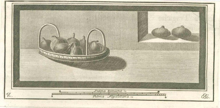 Various Authors - Still Life Fresco - Etching - 18th Century For Sale ...