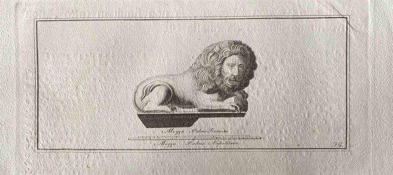 Various Old Masters - Animal Figures - Original Etching by Various Old ...