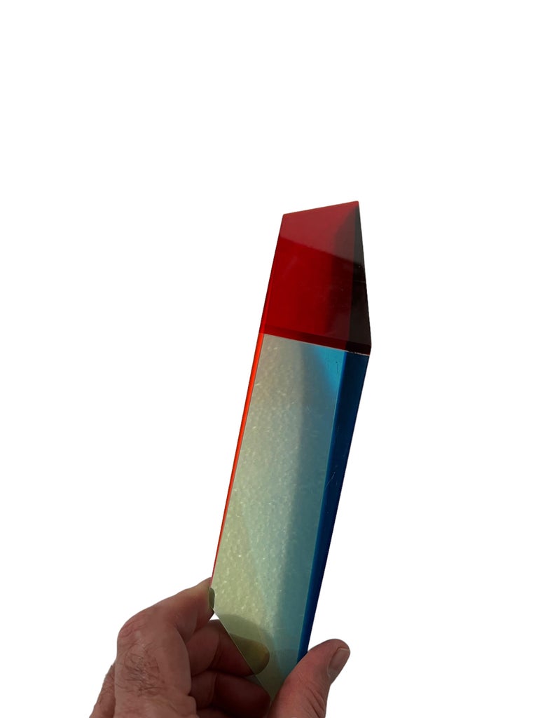 Vasa Velizar Mihich - Hand Signed Dated 1993 Colourful Acrylic Vasa ...