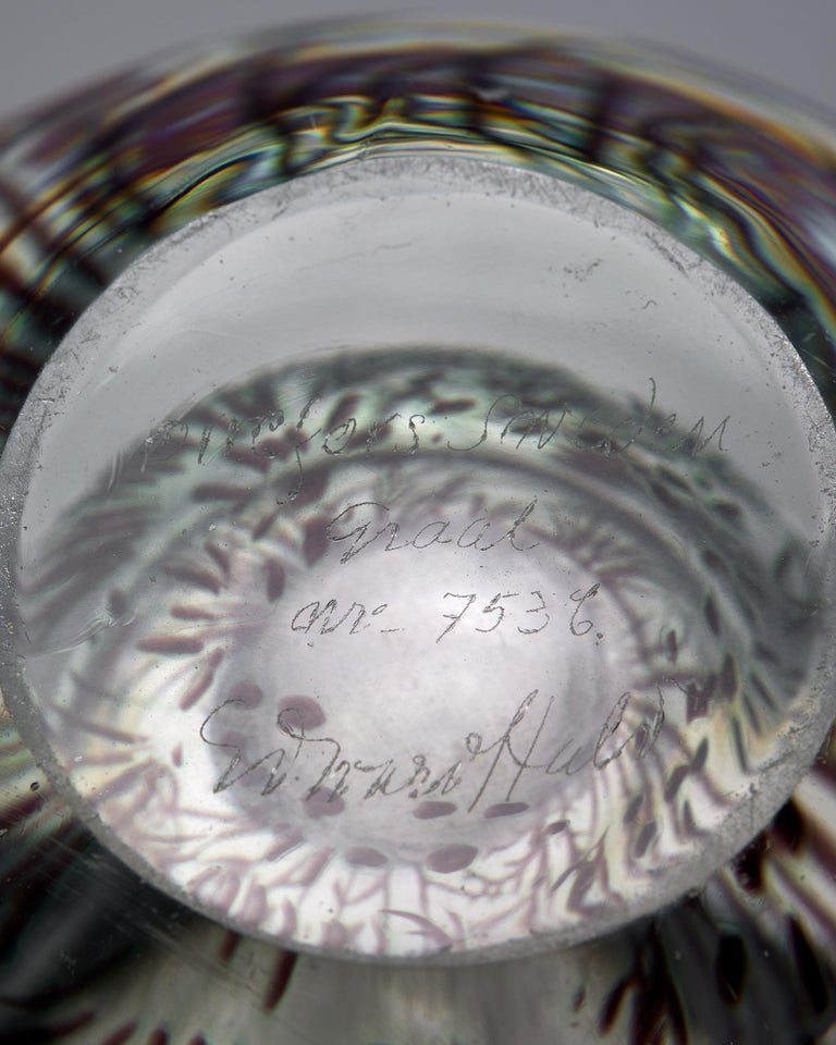 Vase ‘Fish Graal’ Designed by Edward Hald for Orrefors, Sweden, 1949 ...