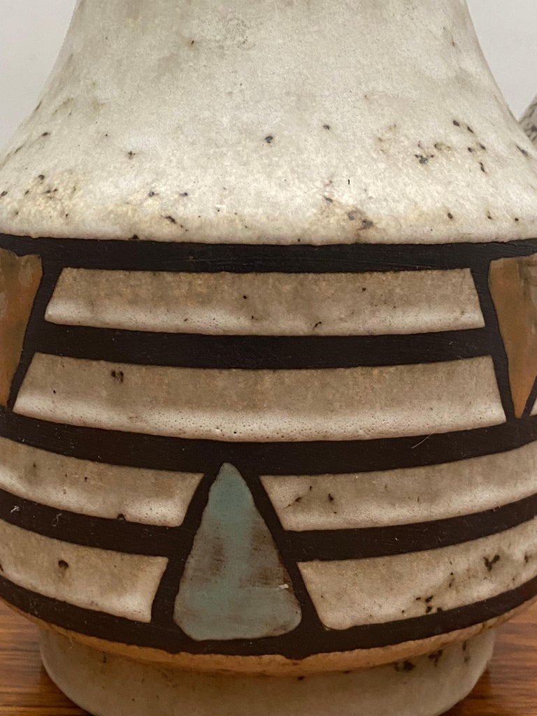 Vase Jasba Ceramic Form and Farbe Germany, 1960s For Sale at 1stDibs