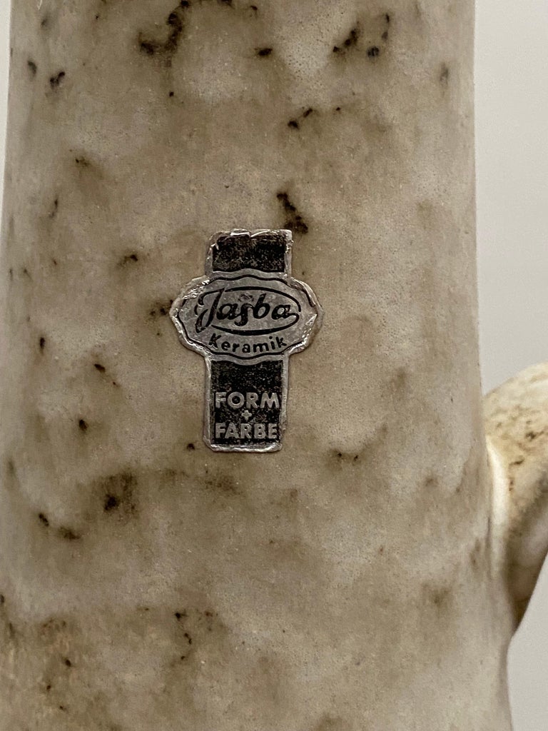 Vase Jasba Ceramic Form and Farbe Germany, 1960s For Sale at 1stDibs