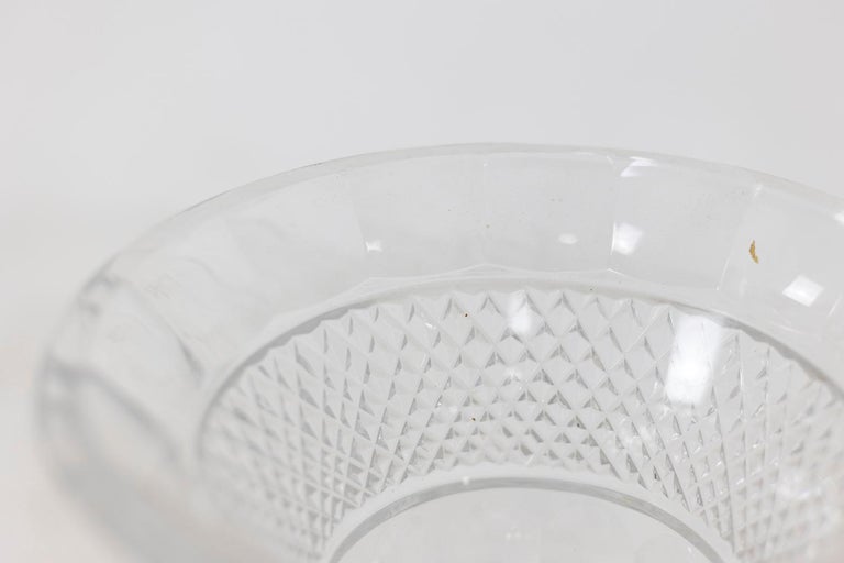 Vase in Crystal in Medici Shaped, Twentieth Century For Sale at 1stDibs
