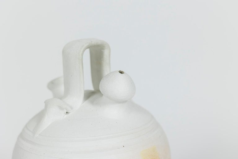 Vase in Painted Terracotta, Contemporary Work For Sale at 1stDibs