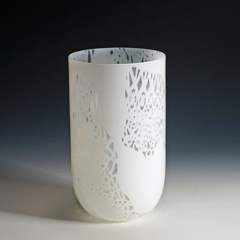 Vase Merletto, Brigitta Carlsson and Ove Thorssen for Venini, Murano ...