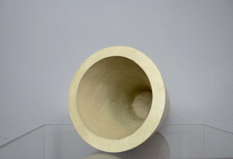 Vase of Parchment Leather over Paper Mâché by R&Y Augousti, Paris ...
