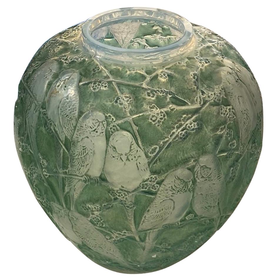 Lalique Mustang Vase at 1stDibs