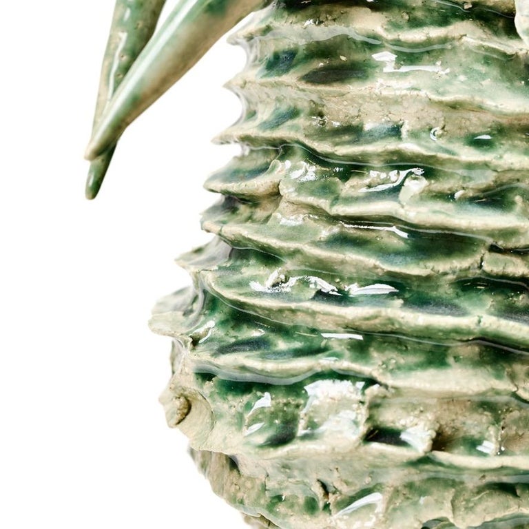 Vase, Sculpture, Art Piece, Handmade, One-Off, Glaze For Sale at 1stDibs