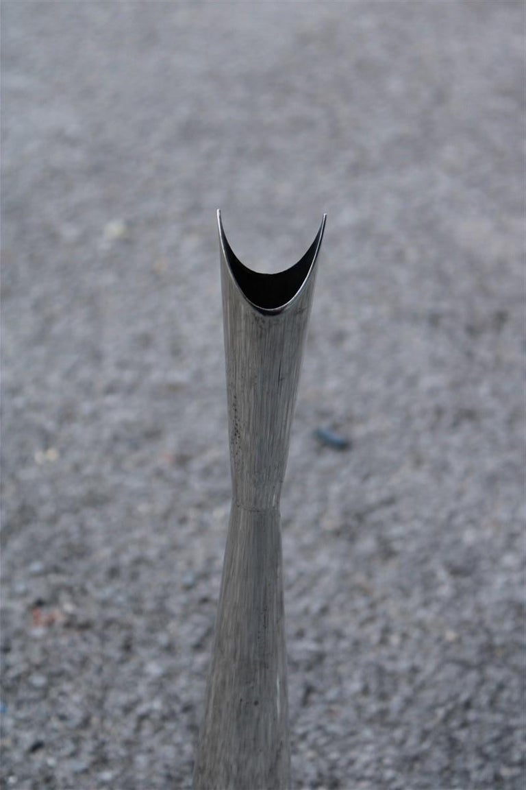 Vase Silver Plate Lino Sabatini for Christofle France 1950s Cardinale ...