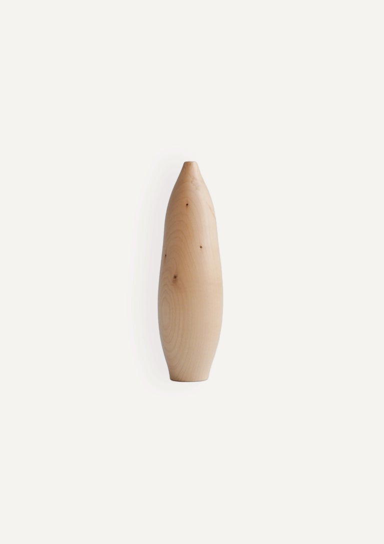 Soliflore vase, red beech wood, handmade in France, unique piece For ...