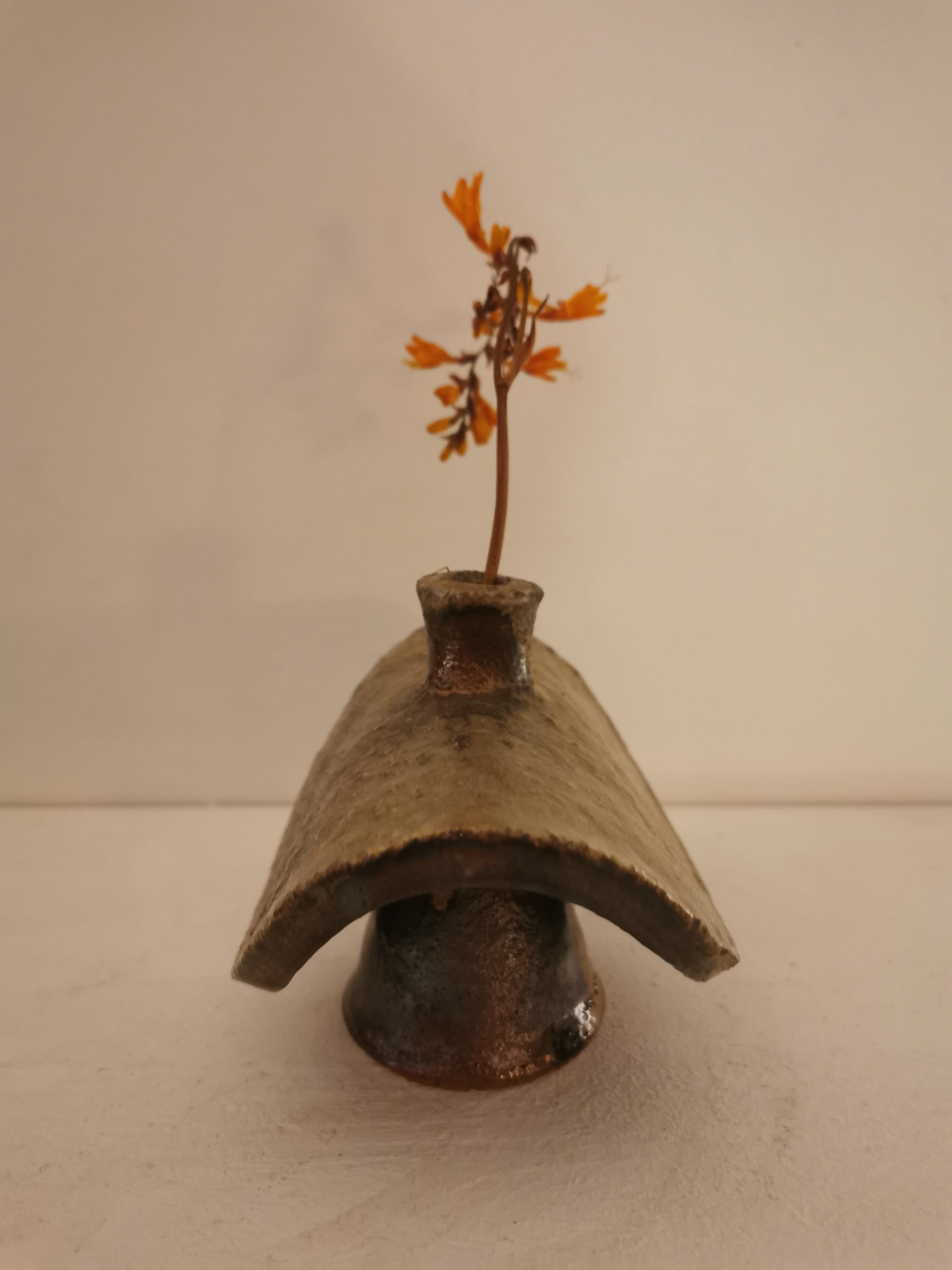 Vase Soliflore En Grès De La Borne For Sale at 1stDibs