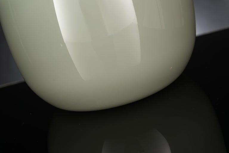 Vase Torcello, Cased Muranese Glass, Grey Color, Italy For Sale at 1stDibs