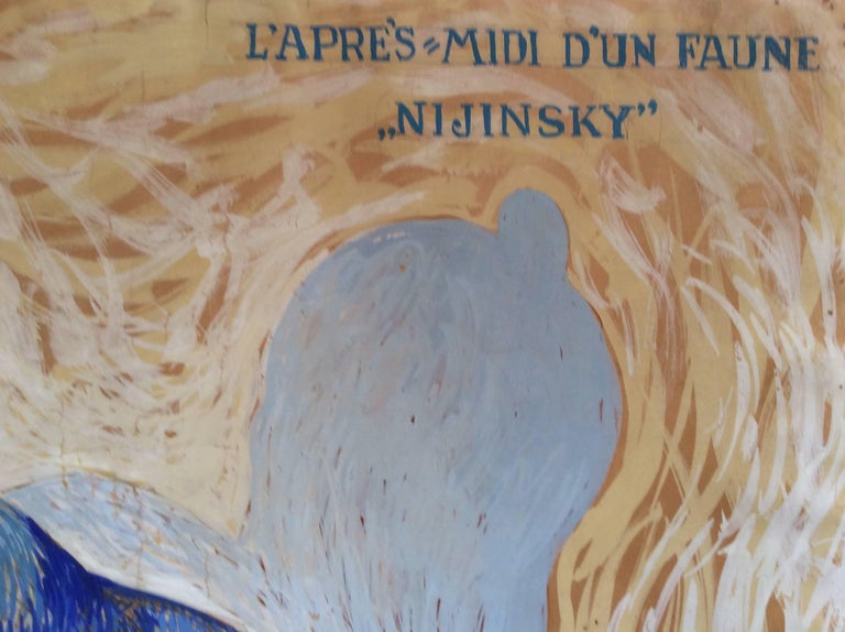 Vaslav Nijinsky Russian Ballet Dancer at 1stDibs | nijinsky paintings ...