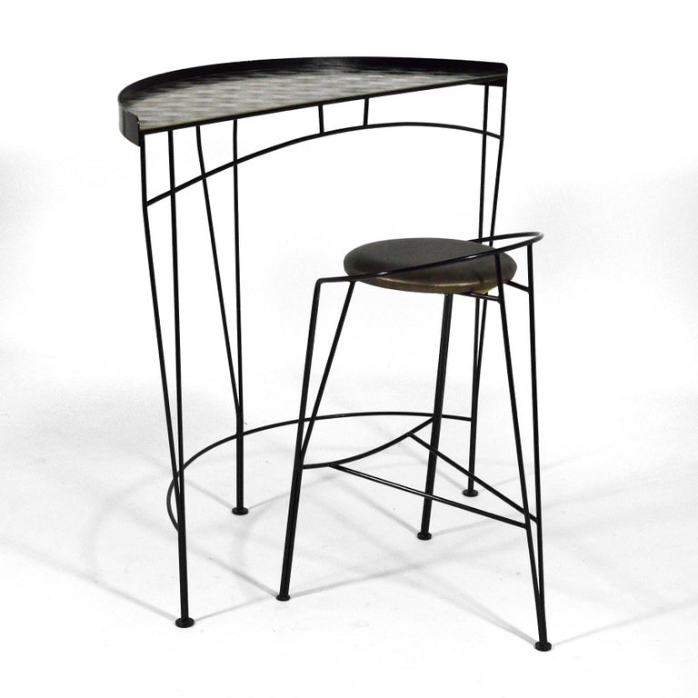 Vecta Beylerian Collection Table and Stool For Sale at 1stDibs