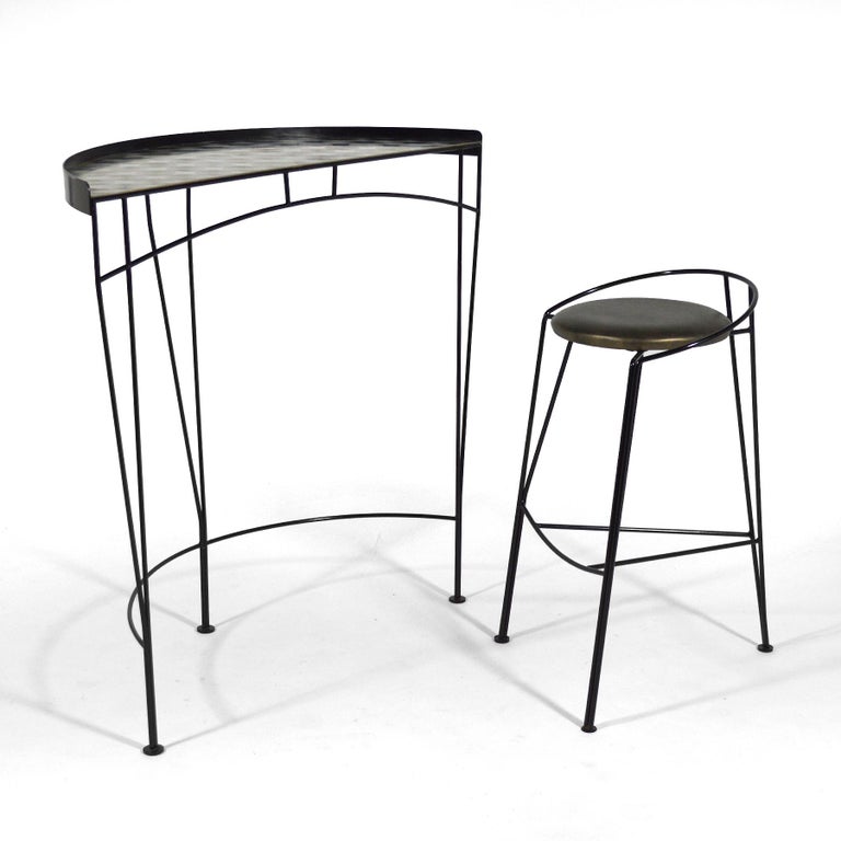 Vecta Beylerian Collection Table and Stool For Sale at 1stDibs