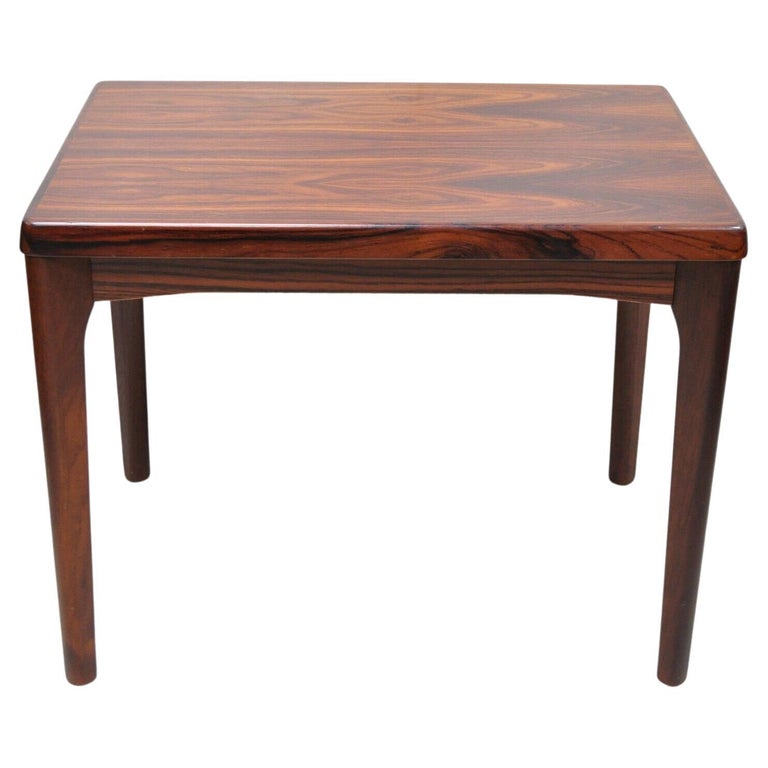 Vejle Stole og Mobelfabrik Mid Century Danish Modern Rosewood End Side ...