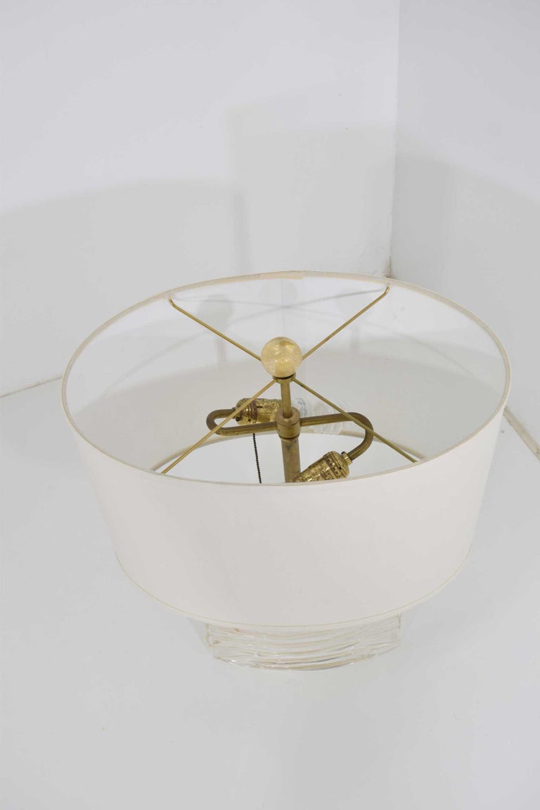 Vela Venetian Glass Lamp by Donghia at 1stDibs