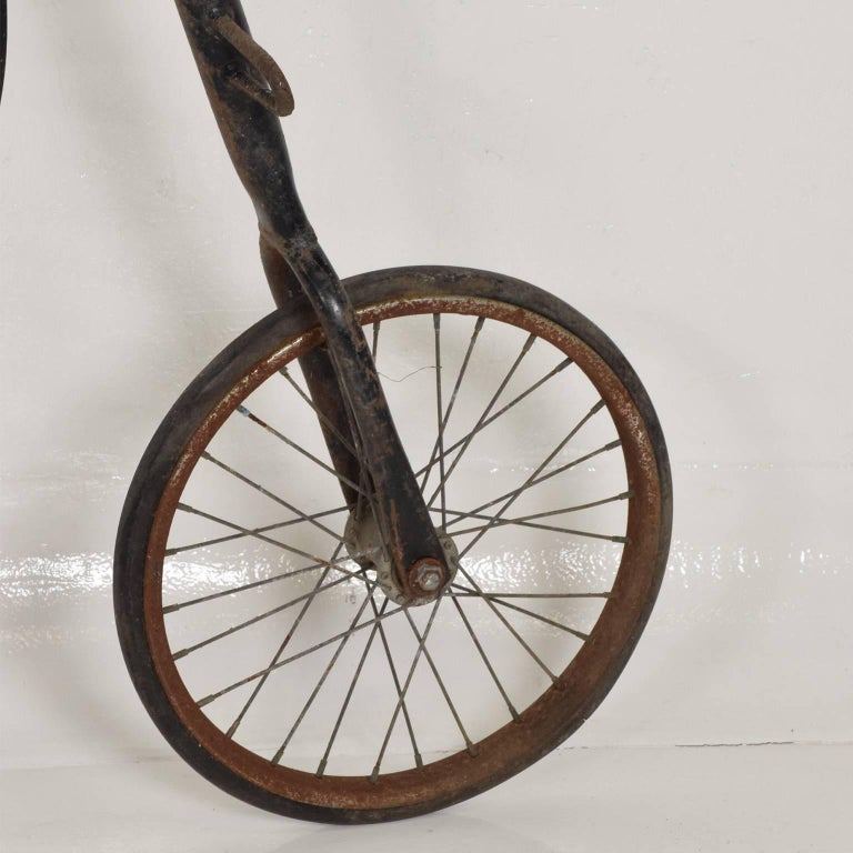 Velocipide Boneshaker High Wheel Bike, 1870s Victorian Era For Sale at ...