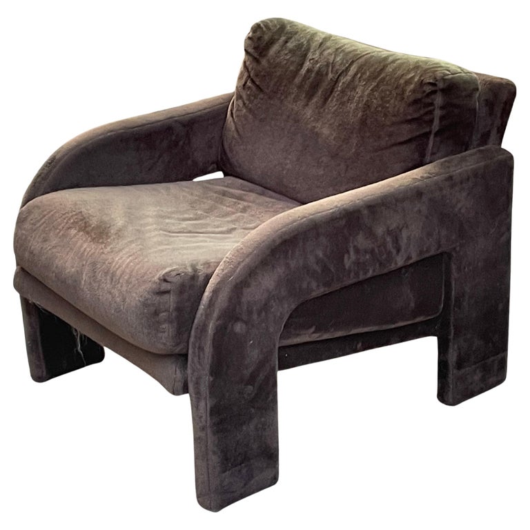 Velvet Lounge Chair by Adrian Pearsall for Comfort Designs, 1970s For ...