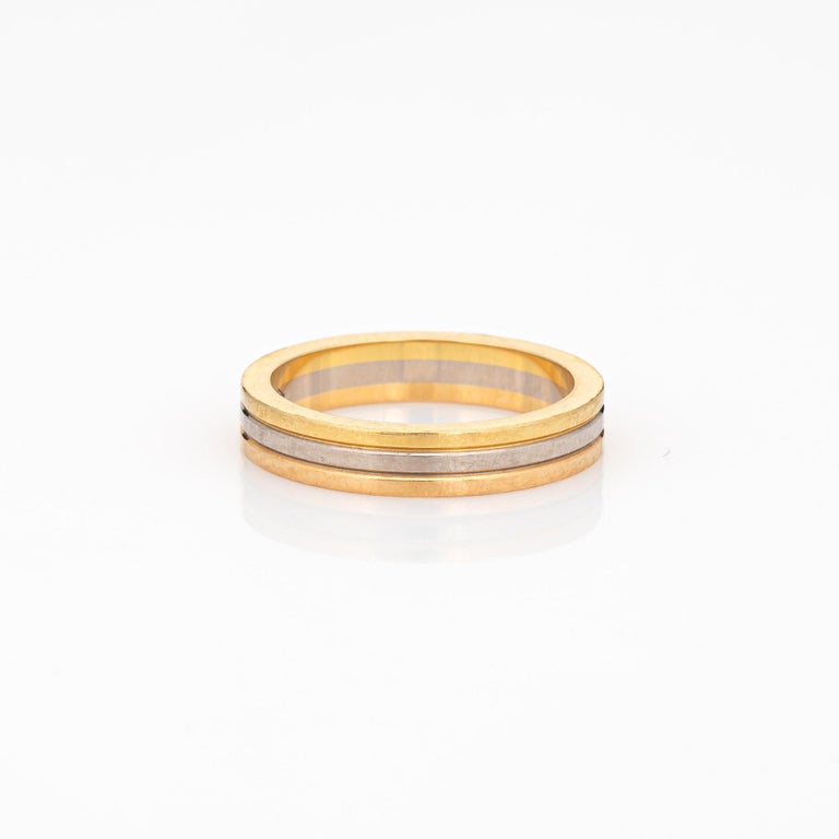 Vendome Louis Cartier Wedding Band 18k Gold Ring Estate at 1stDibs ...