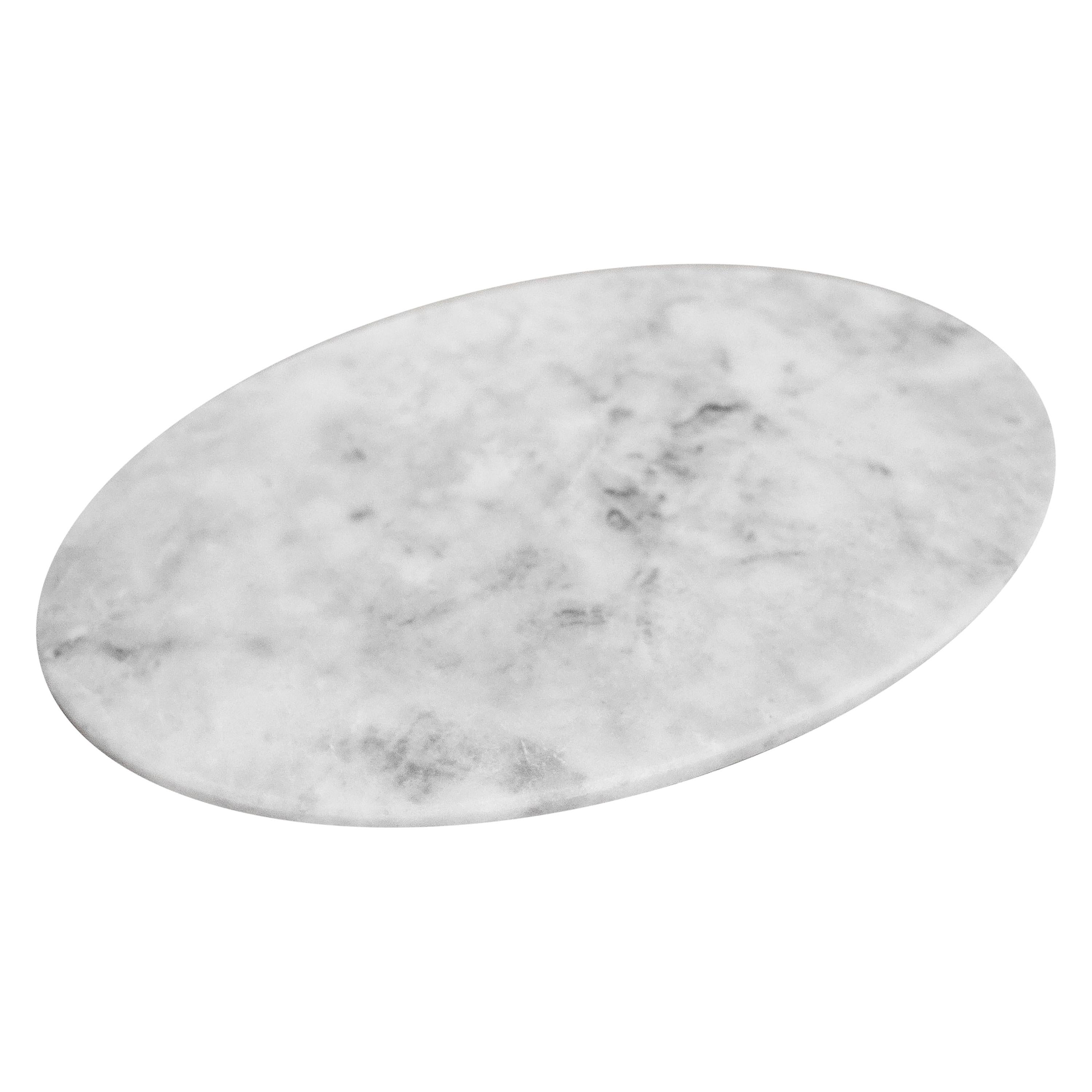 Black Marble Oval Board For Sale at 1stDibs