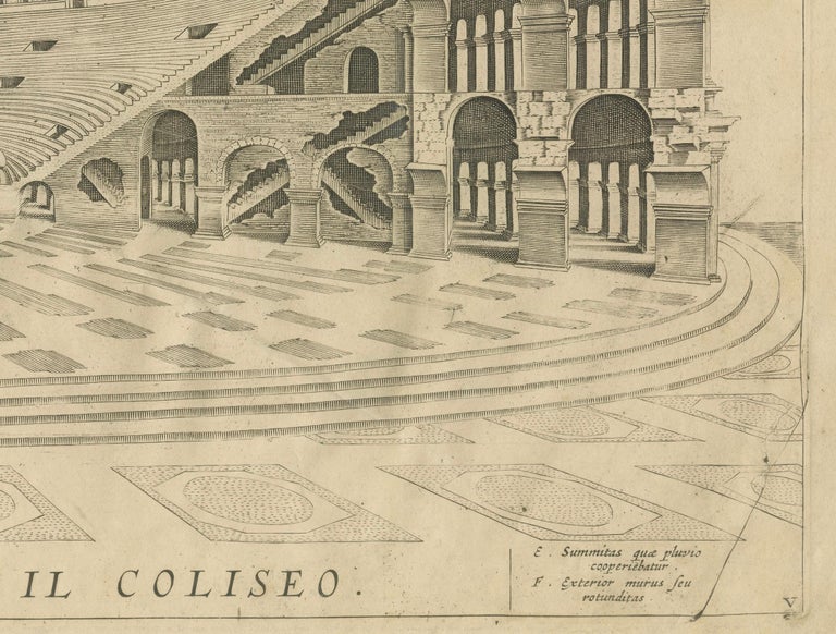 colosseum section drawing