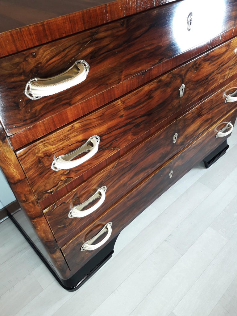 Venetian Art Deco Chest of Drawers, 1930 For Sale at 1stDibs