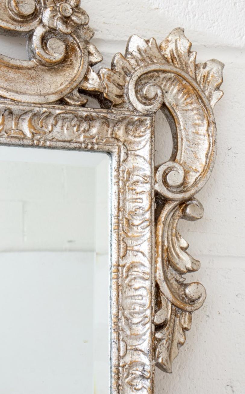 Venetian Rococo Style Silvered Mirror For Sale at 1stDibs