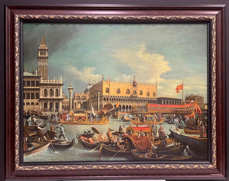 Venetian Scene Giovanni Antonelli at 1stDibs