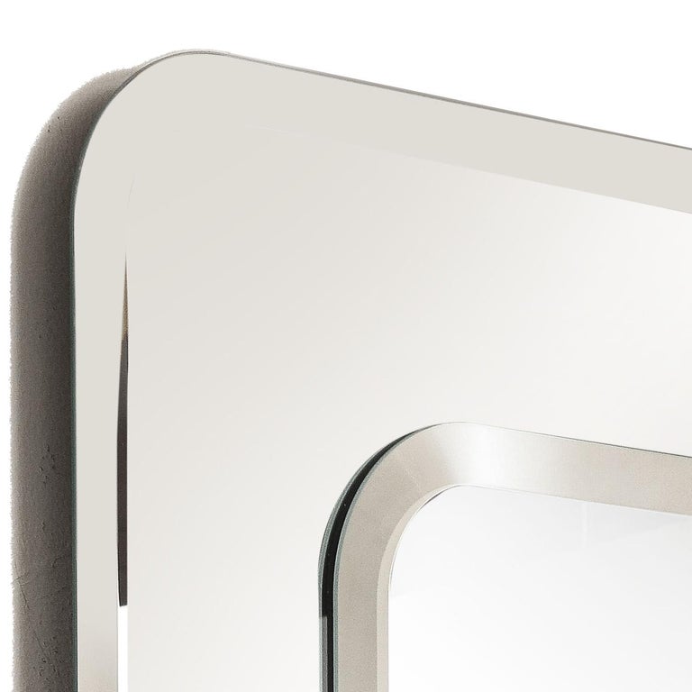 Venfield Custom "Lago" Stacked Mirror For Sale at 1stDibs