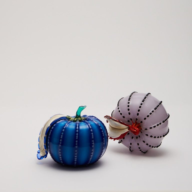 Venini Glass Pumpkin Sculptures by Napoleone Martinuzzi, 1920's For ...