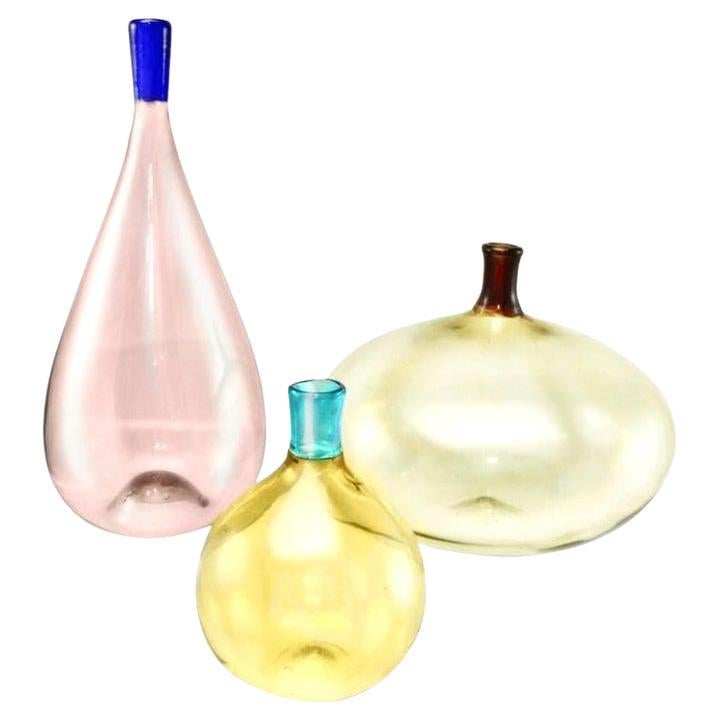 Two-Tone Venini Glass Vase at 1stDibs
