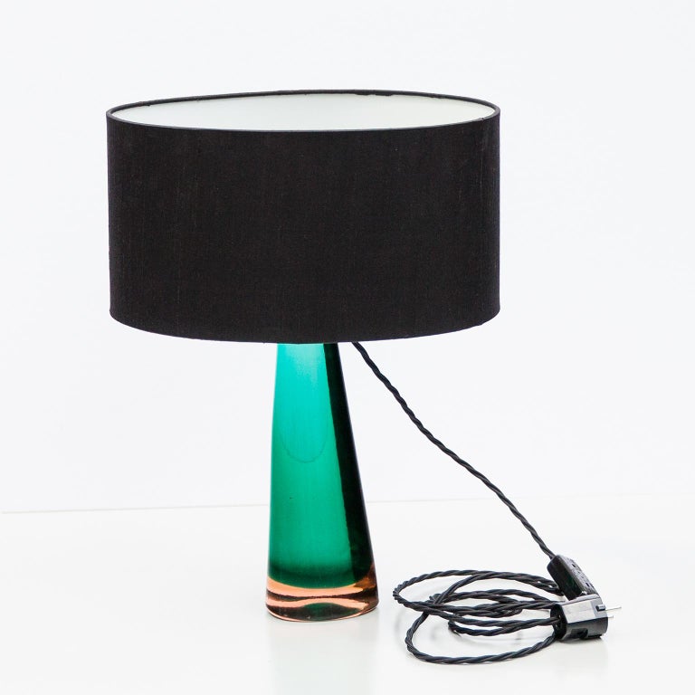 Venini Table Lamp Signed, 1960s For Sale at 1stDibs