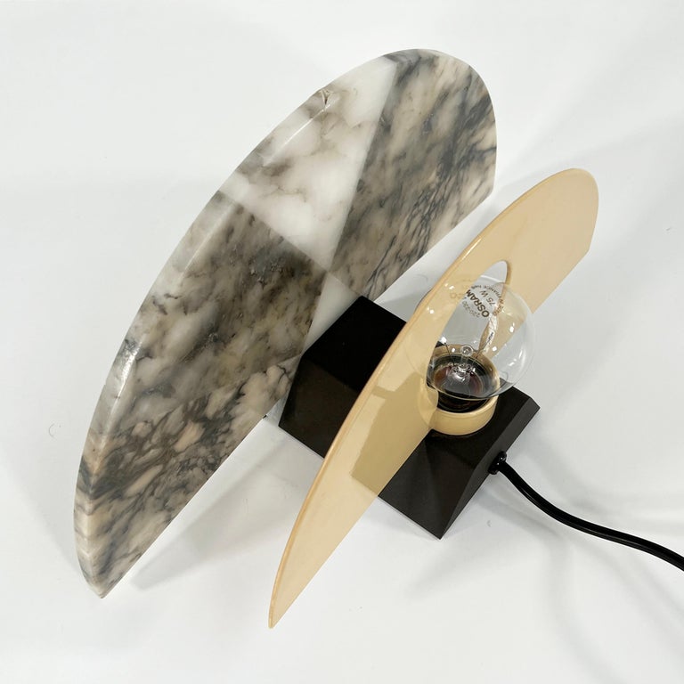 Ventiglio Table Lamp by Angelo Mangiarotti for Skipper Pollux, 1980s ...