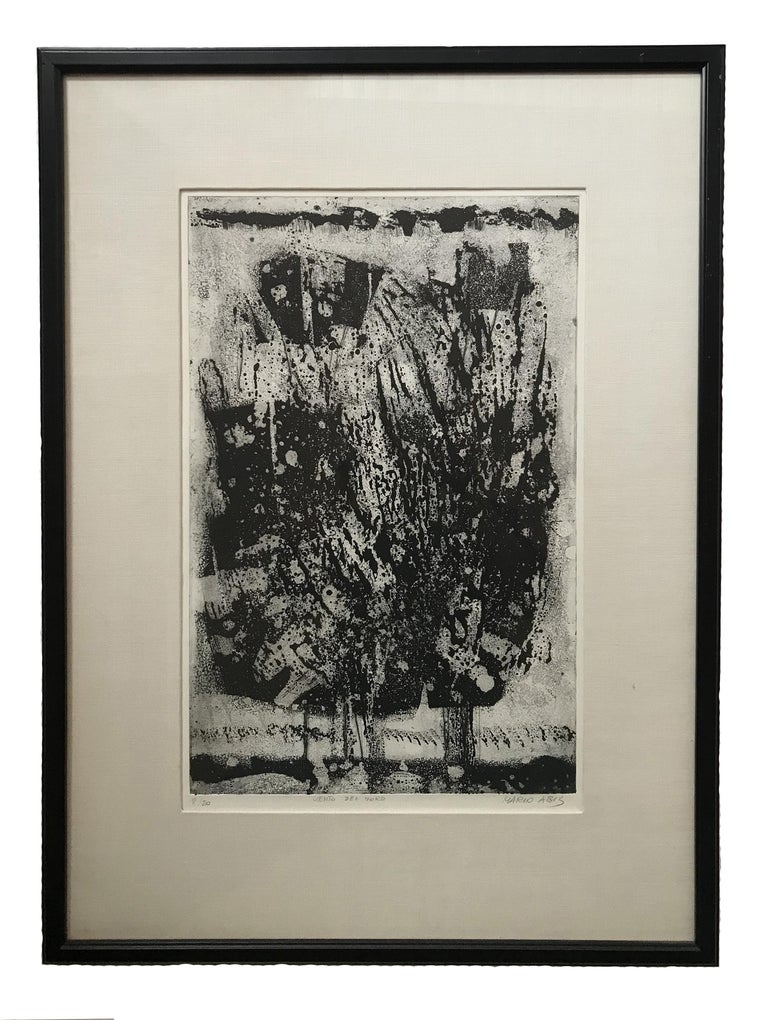 "Vento Del Nord" by Mario Abis, Italian Postwar Artist at 1stDibs
