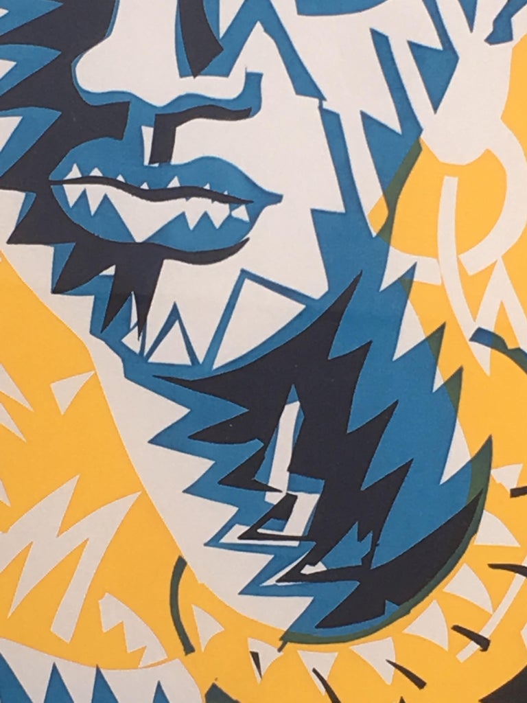 Venus in Watts Post-Modern Lithograph Portrait by Marcus Elliot For ...