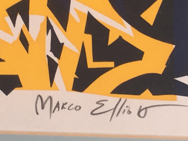 Venus in Watts Post-Modern Lithograph Portrait by Marcus Elliot For ...