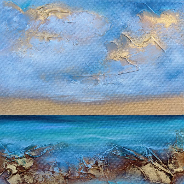 Vera Hoi - "Calming Blues" For Sale at 1stDibs