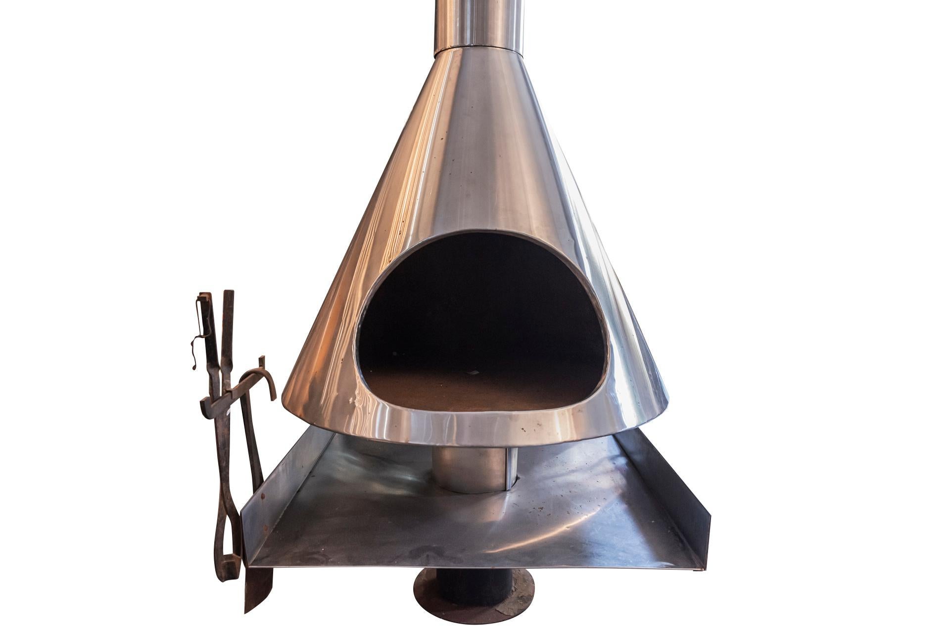 Vera Székely, Fireplace, circa 1970, Hungary For Sale at 1stDibs