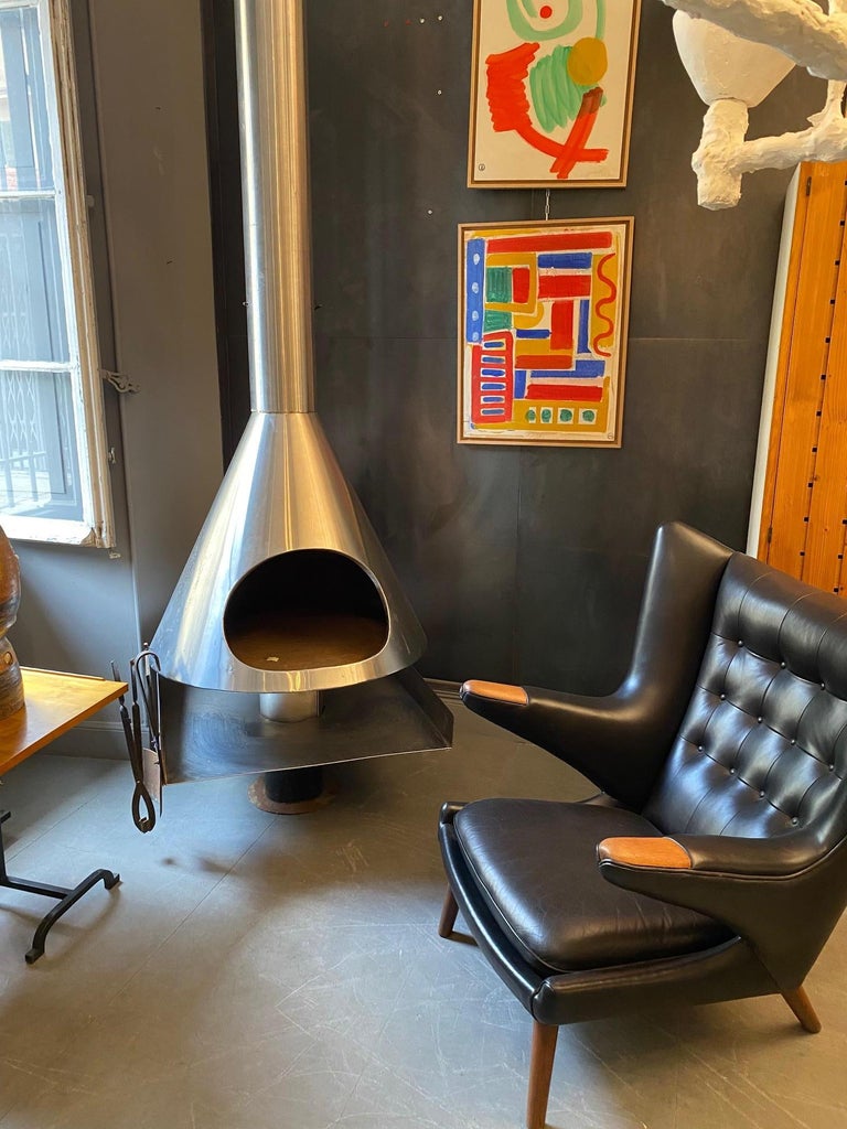 Vera Székely, Fireplace, circa 1970, Hungary For Sale at 1stDibs