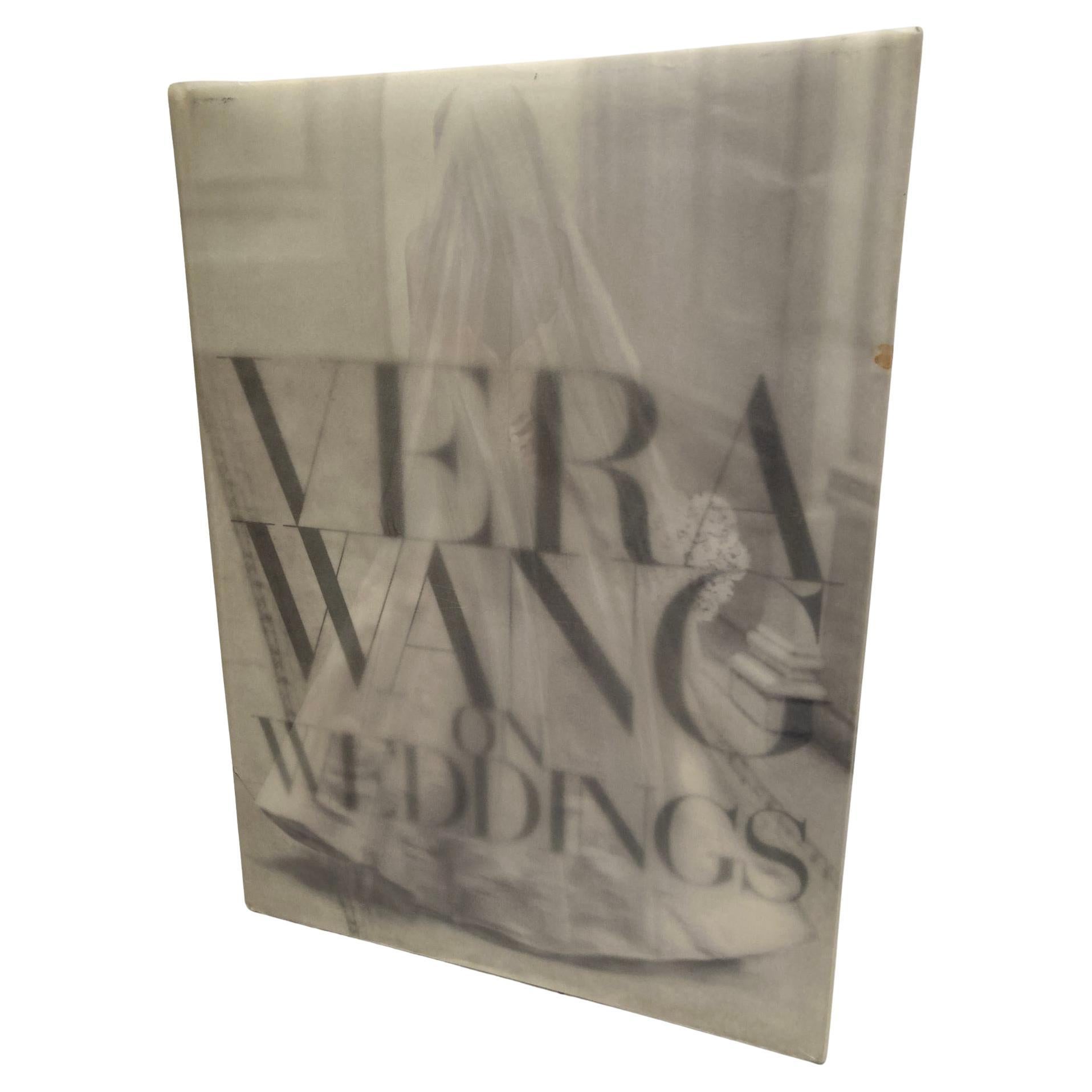 Vera Wang on Weddings by Vera Wang Large Hardcover Book For Sale at 1stDibs