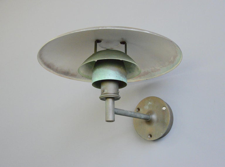 Verdigris Copper Ph5 Louis Poulson Wall Lights, circa 1950s For Sale at ...